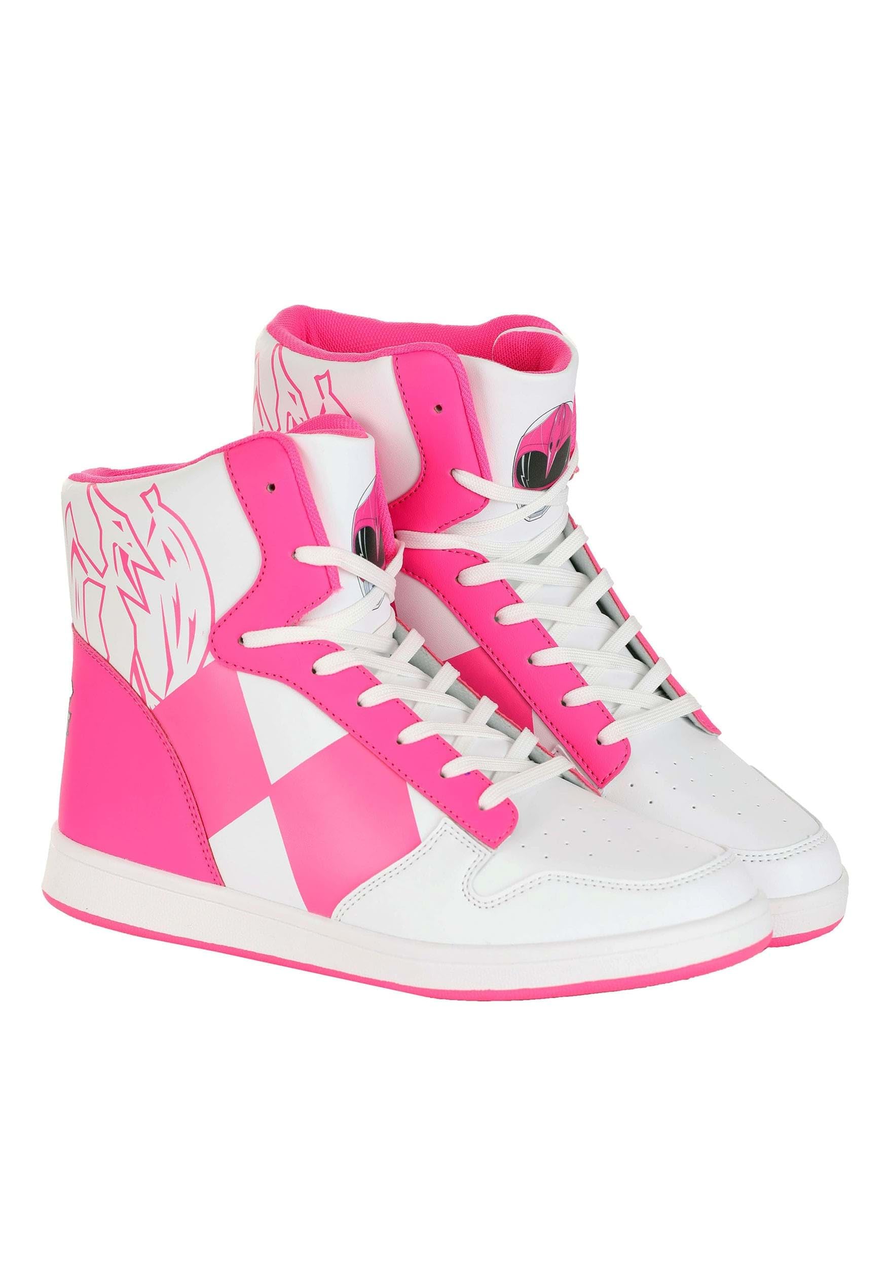 Costume Inspired Power Rangers Sneakers - Pink