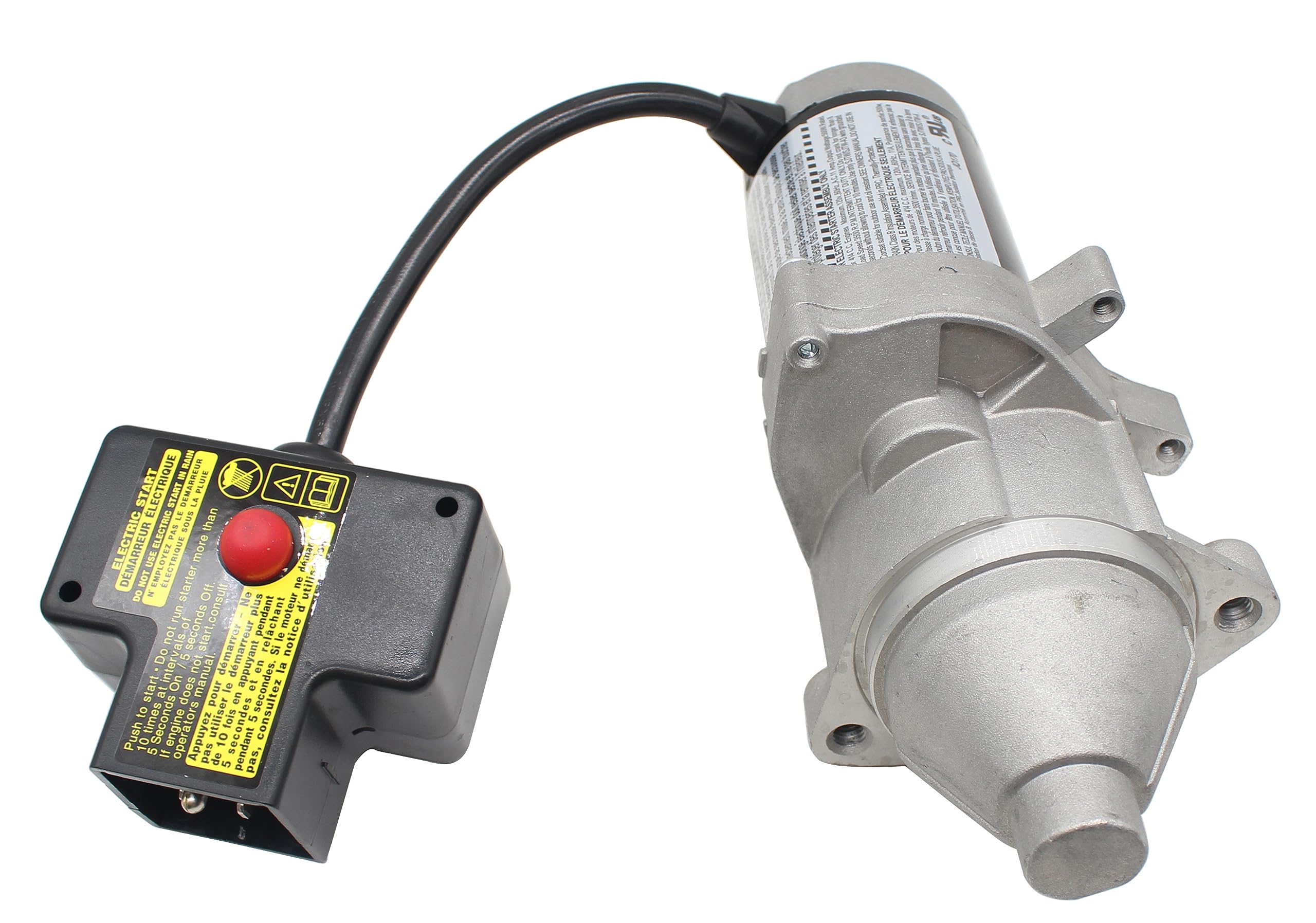 Fullas JQ170-4 Electric Starter Motor Compatible with LCT 414cc Honda GX390 Chinese 420cc OHV Gas Snow Blower Engine