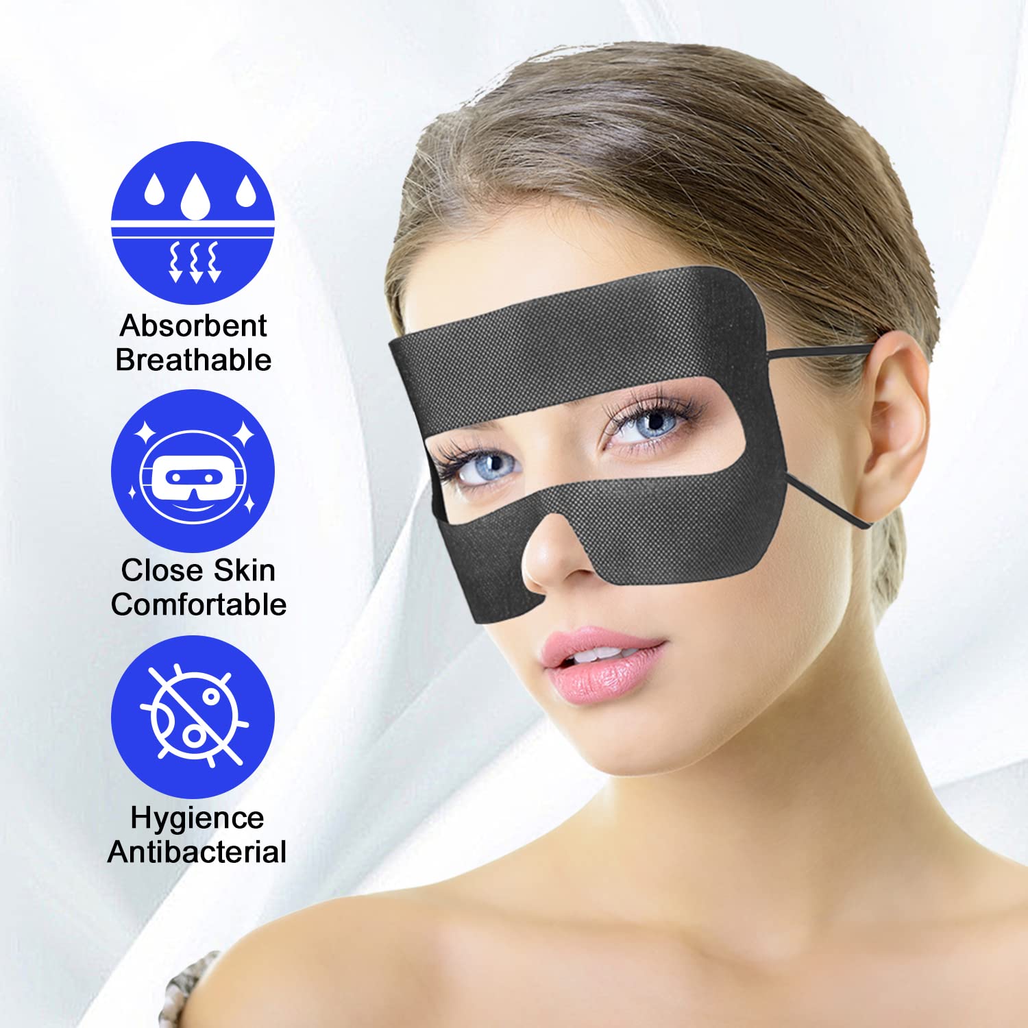 EWalos Accessories for Oculus Quest 2, VR Silicone Cover Skins for Meta Quest 2, Include Quest 2 Controller Grip Leather Cover, VR Shell Cover, Face Cover, Lens Cover and Disposable Eye Cover
