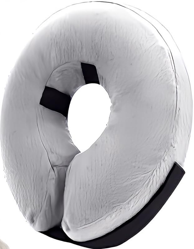 Inflatable Dog Cone Collar Alternative After Surgery - Soft Blow-up Protective Recovery Dog Collar, Pet Recovery Collar & Cone for Medium Dogs to Stop Licking, Protective Dog Neck Collar