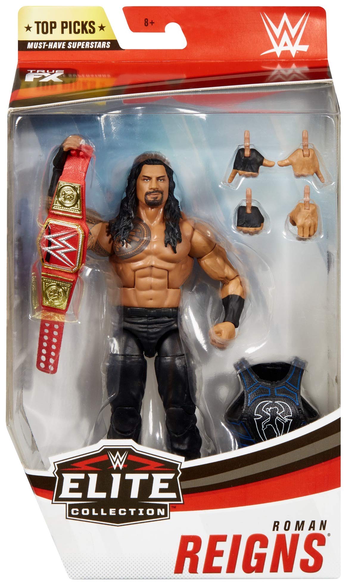 WWE Roman Reigns Top Picks 6-inch Action Figures with Articulation & Life-Like Detail