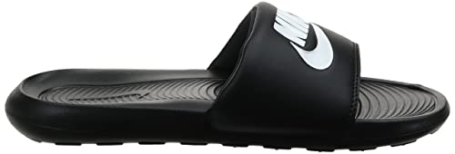 NIKE Women's Victori One Slide Trail Running Shoe, Black White Black, 6