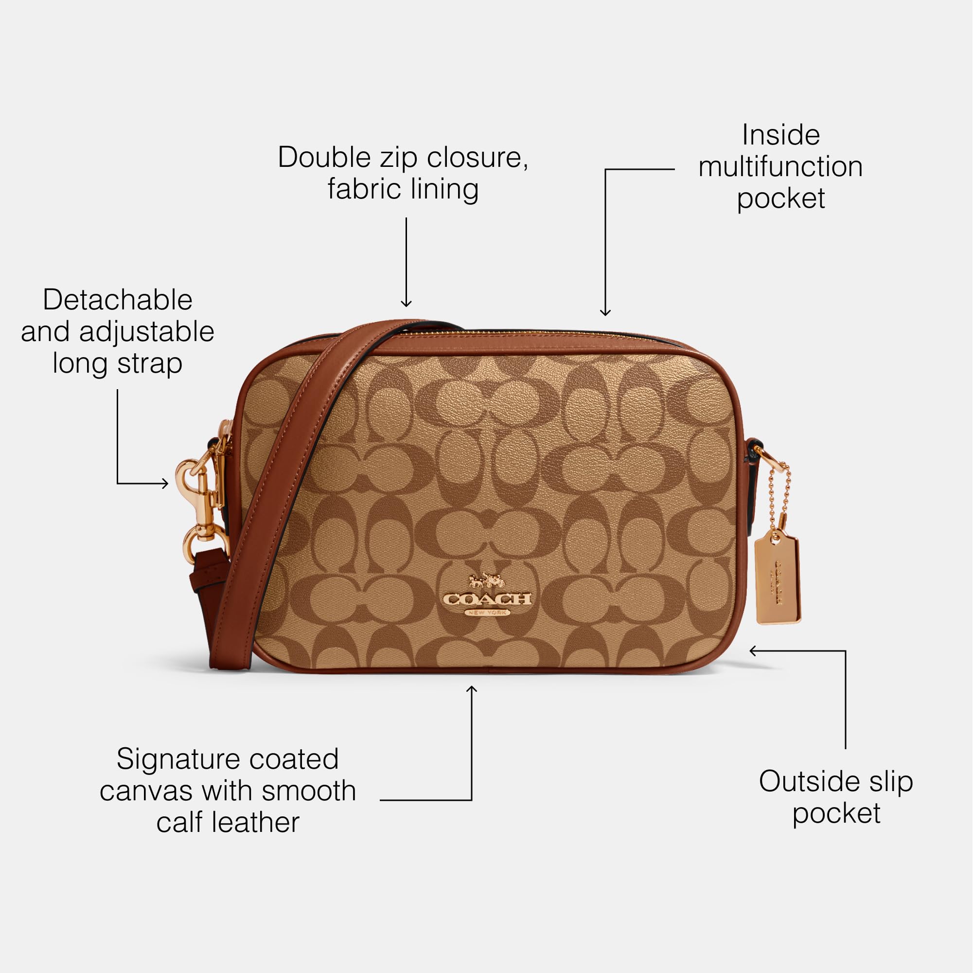 COACH Jes Crossbody, Black