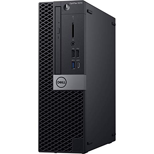 Dell OptiPlex 5070 Desktop Computer - Intel Core i5-9500 - 8GB RAM - 256GB SSD - Small Form Factor (Renewed)