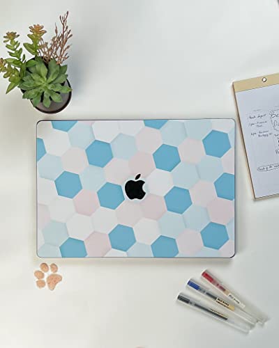 Nekoty Textured Laptop Skins compatible with MacBooks Pro 16" 14" 13" Air 13" 2019-2022 - Honeycomb
