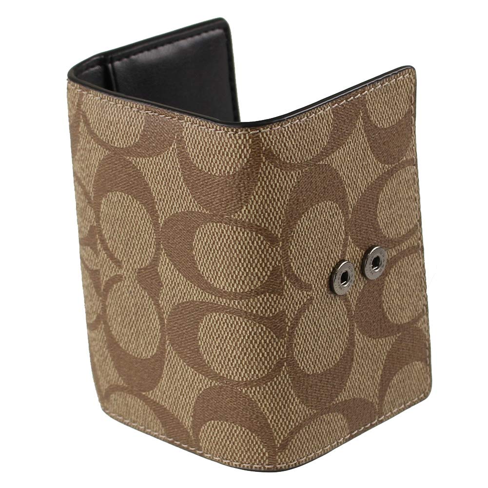 Coach Key Case, Outlet Signature Canvas 5 Row Key Case/Keychain