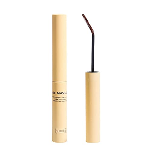 Color Mini Lower Mascara, Long-lasting And Long-lasting Curling Fine Brush Head