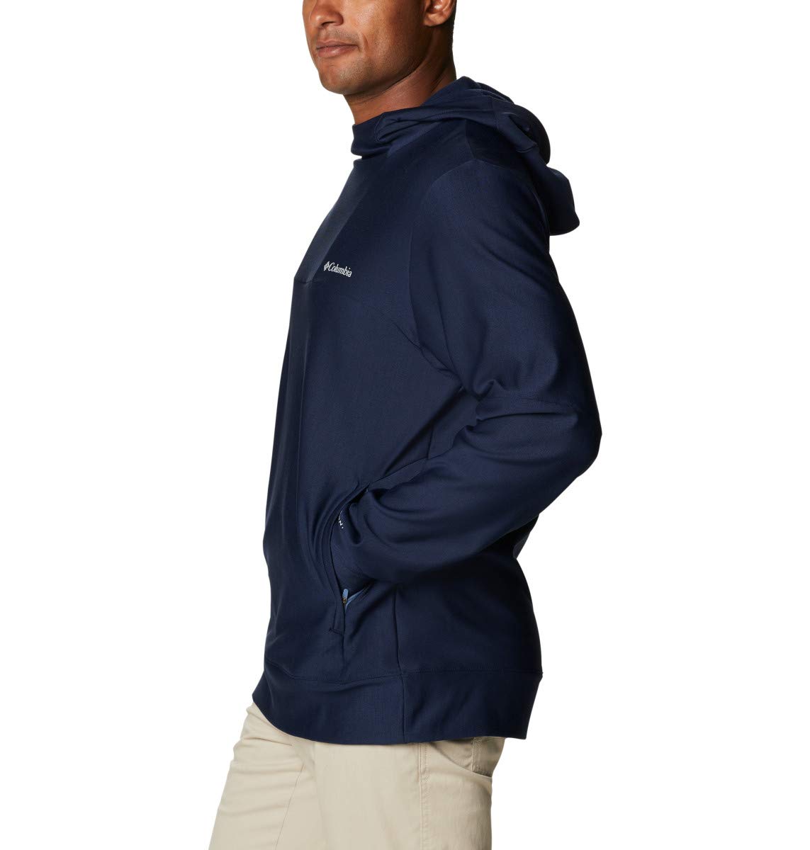 Columbia Men's Maxtrail Long Sleeve Midlayer Collegiate Navy