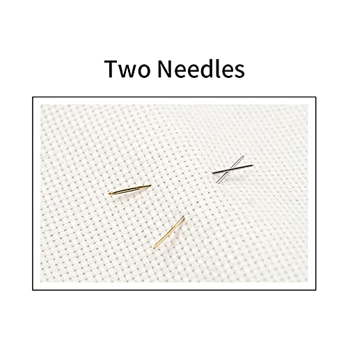 Redxing Stamped Cross Stitch Kits Embroidery kit for Beginners Adults Full Range of Embroidery Patterns Starter Kits DIY Printed Cross Stitch Kits Needlepoint Kits 11CT-Santa Train 15.7×23.2 inch