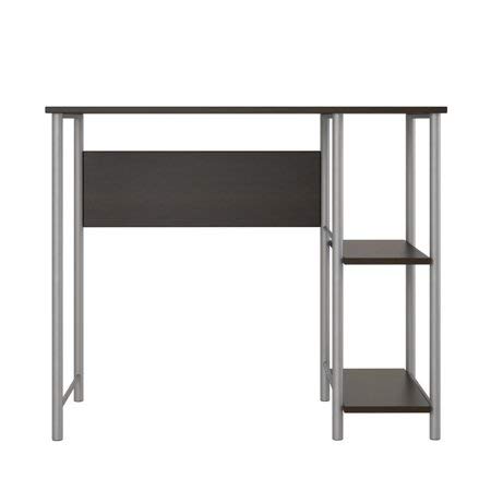 Computer Desk Espresso Workstation PC Laptop Table Bookshelf Storage Shelves Notebook Study Writing Reading Home Office Furniture Student Desk