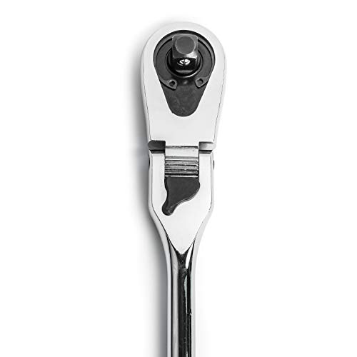 GEARWRENCH 3/8" Drive 84 Tooth Locking Flex Head Teardrop Ratchet 11-1/2" - 81266A-07