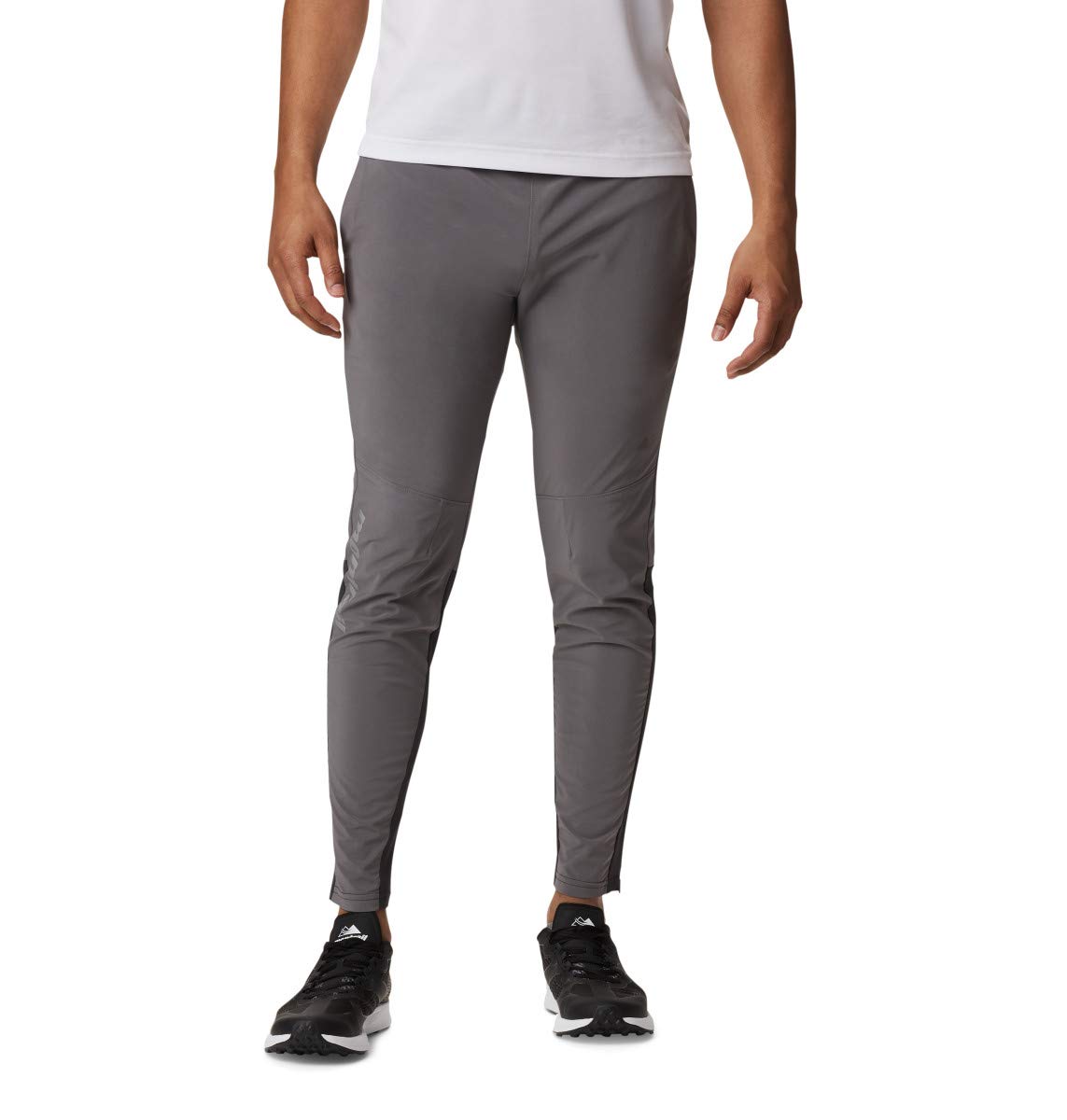 Columbia Men's Rogue Runner Train Pant, Black, Small x Long