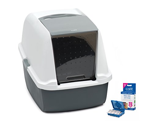 Catit Regular Magic Blue Cat Litter Box, Large
