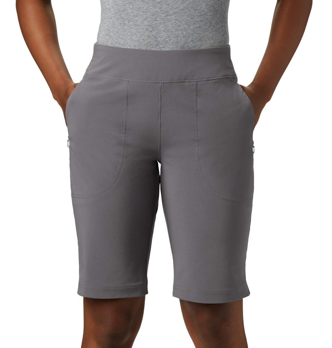 Columbia Women's Plus-Size Place II Short, City Grey, 1X x 11