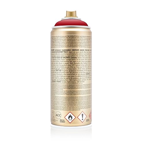 Montana Cans GOLD Spray Paint, 400ml, Shock Kent Blood Red, MXG-S3020