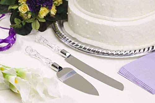 MooMouM Wedding Cake Knife and Server Set