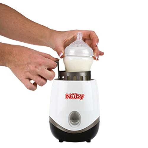Nuby One-Touch 2-in-1 Electric Baby Bottle Warmer & Sterilizer