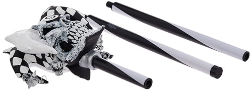 California Costumes Psycho Jester Black and White Cane Standard