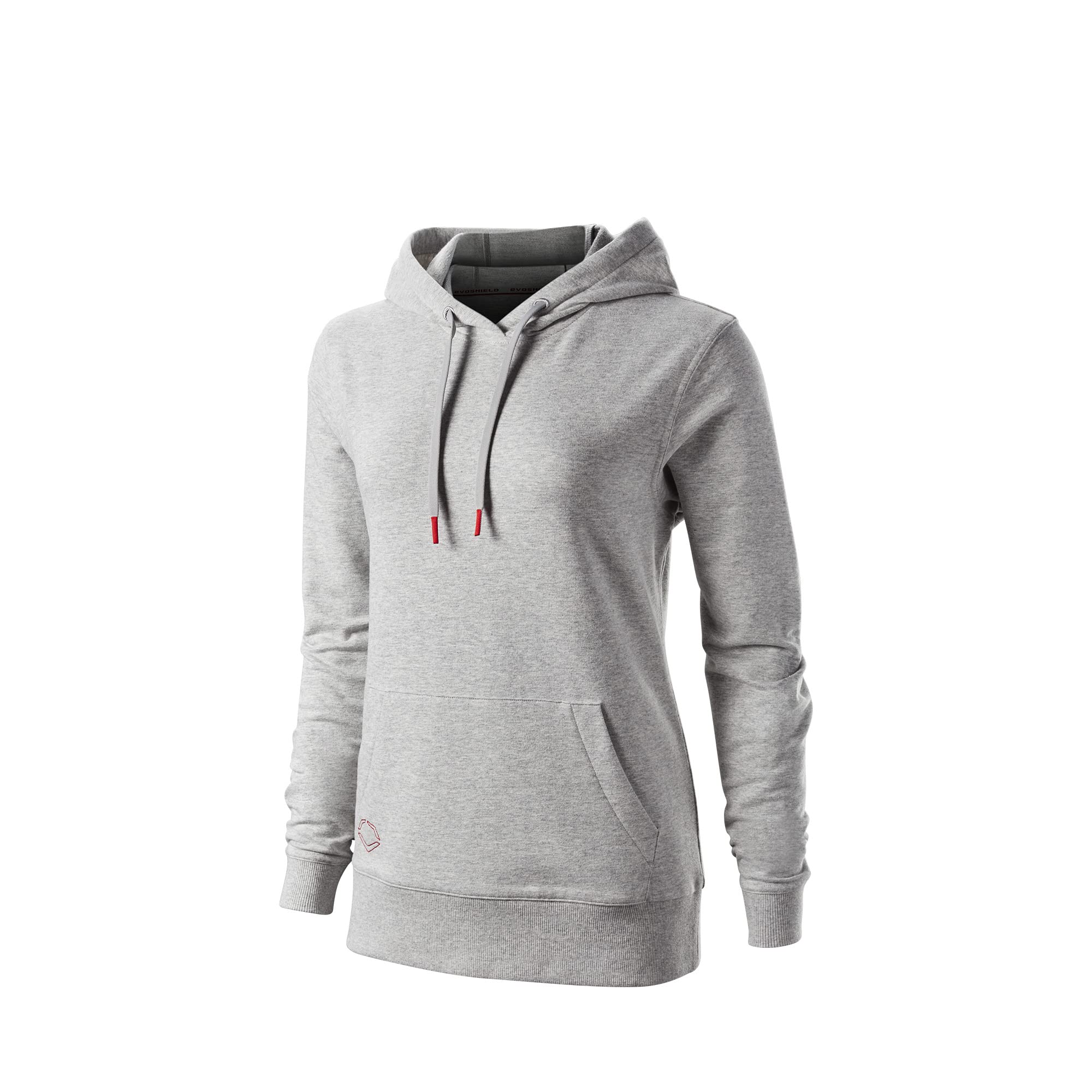 EvoShield Women's Terry Hoodie, Heather Grey, Medium