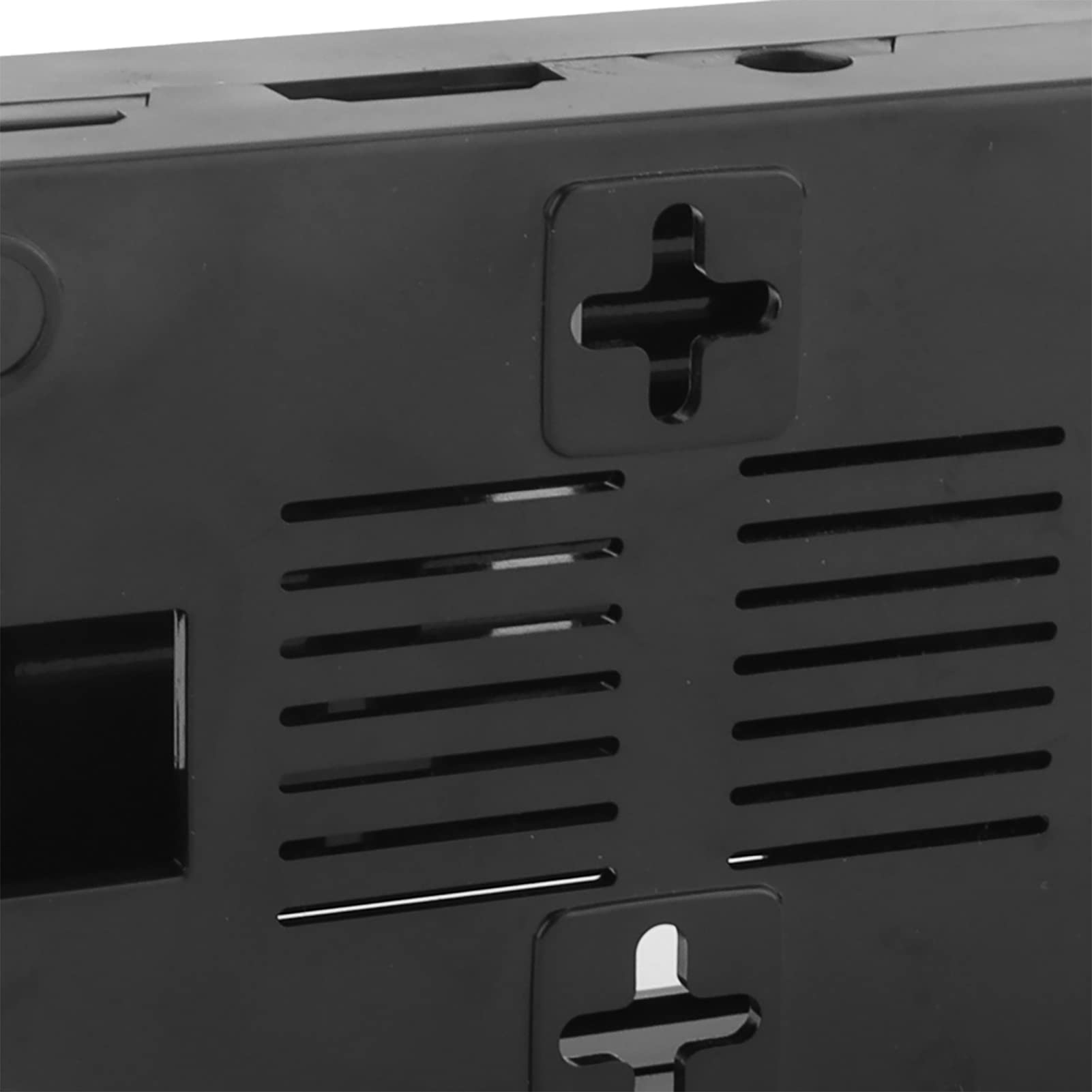 Raspberry Pi Case, 3B/3B+ ABS Shell Enclosure Sturdy Enclosure Box for Raspberry Pi Widely Used for Repair Parts for Man(Black)