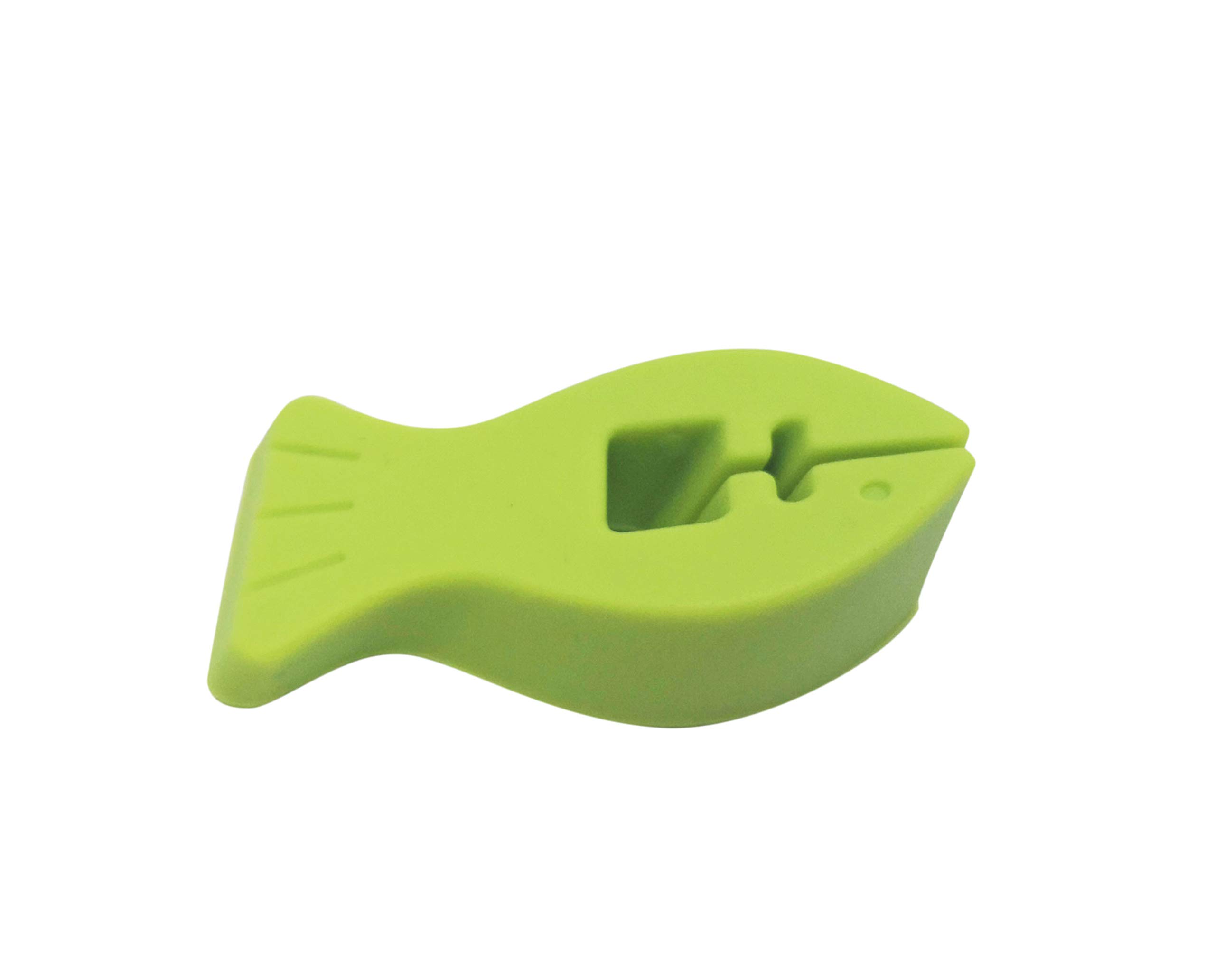 EIKS Set of 3 Clip-on Spoon Rests Clip Anti-Slip ladle Holder Handle Rest Utensils Keeper Heat Resistance Silicone for Kitchen Restaurant