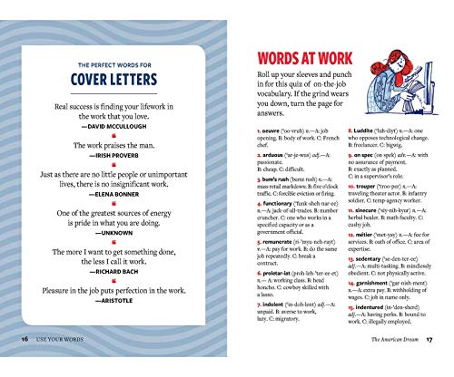 Reader's Digest Use Your Words: Word Power Quizzes & Quotable Quotes from America's Most Popular Magazine