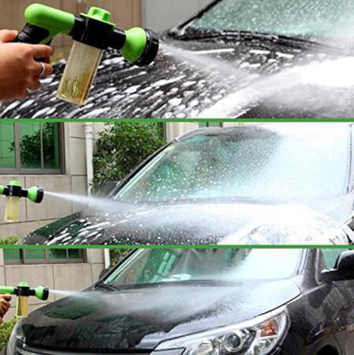 Yosoo Multifunction Auto Car Foam Water Gun High Pressure Car Wash Water Gun Car Washer Sprayer Nozzle Bubble Garden Sprayer