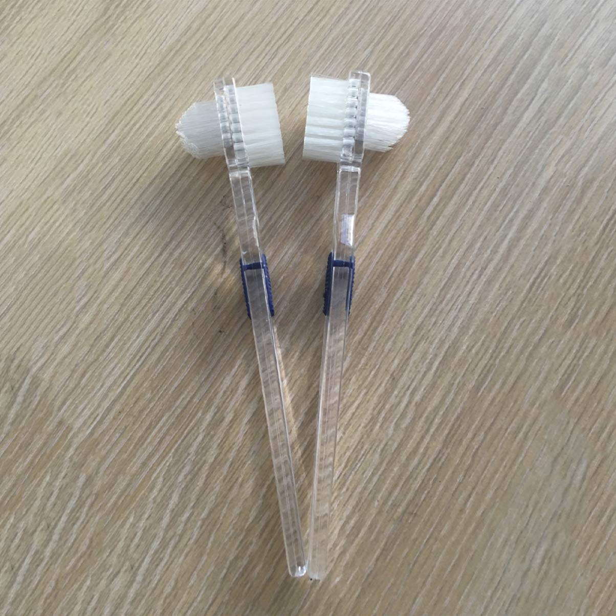 FOMIYES 3pcs Denture Cleaning kit False Teeth Brush Mouth Toothbrush Denture Brush Soft False Teeth Cleaning Tool Retainer Brush Cleaning Tools Double Sided Toothbrush Care Thread
