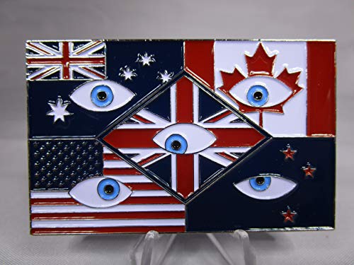 Five Eyes Signals Intelligence Agencies NSA Gchq Cse ASD Gcsb Challenge Coin