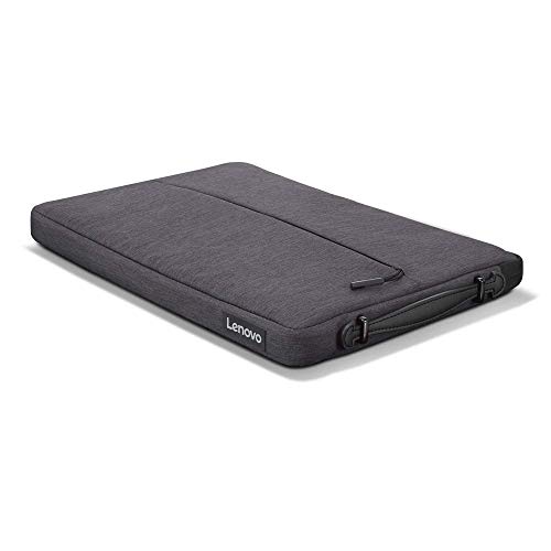 Lenovo Urban Sleeve for 13-inch Laptop/Notebook/Tablet - Water Resistant - Padded Compartments, Zippered Accessory Storage - Reinforced Rubber Corners - Extendable Handle - GX40Z50941 - Charcoal Grey