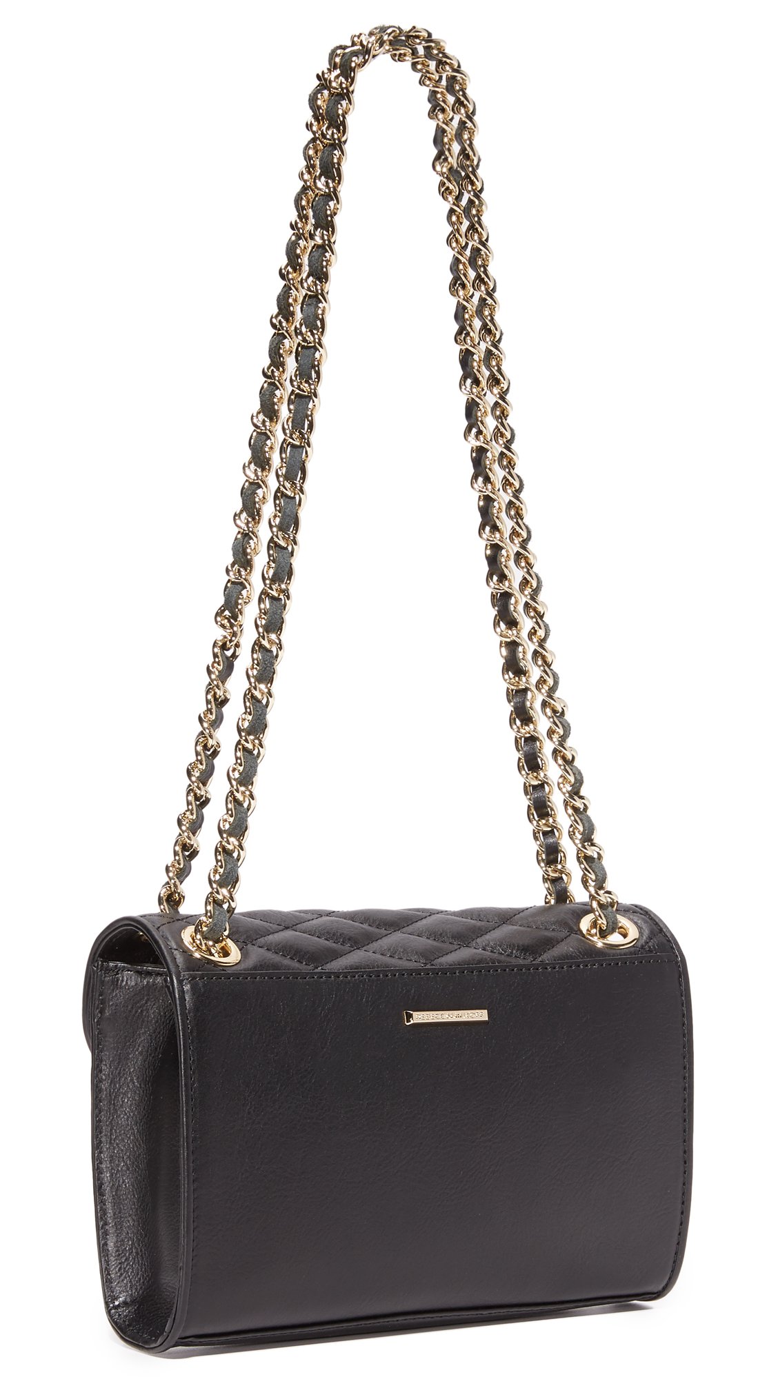 Rebecca Minkoff Mini Quilted Affair Cross-Body Bag,Black,One Size