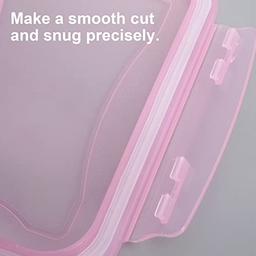 Gaskets Replacement for Glass Meal Prep Containers Universal Sealling Ring Replacement for Glass Food Storage Containers' Lid, O Ring Replacement for Lids