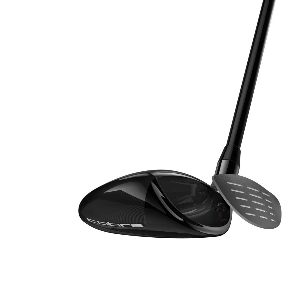 Cobra Golf Men's 2019 F-Max Superlite 5 Hybrid, Black/Red, Left Hand, Graphite, Senior Flex, 25.0