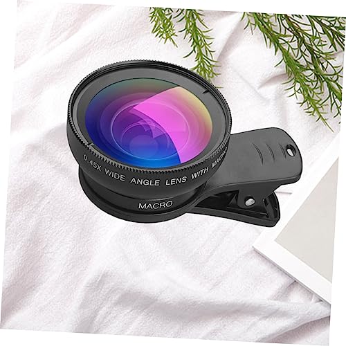 Smartphon 1 Set 2 Telephoto Lens Phone Lens Smartphones Wide Angle Lens Cellphone Cell Phone Video Lens Mobile Camera Lens Camera Lens Cell Phone Camera Lens SLR