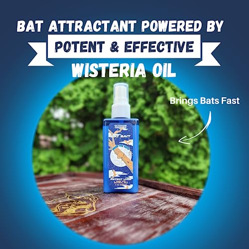 Enhance Your Bat House Experience: Outdoor Oddities 4oz Bat Attractant Spray - A Natural Choice for Bat Enthusiasts
