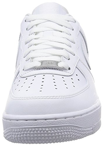Nike Men's Air Force 1 '07 An20 Basketball Shoe, Gym Red/Wolf Grey/White, 10