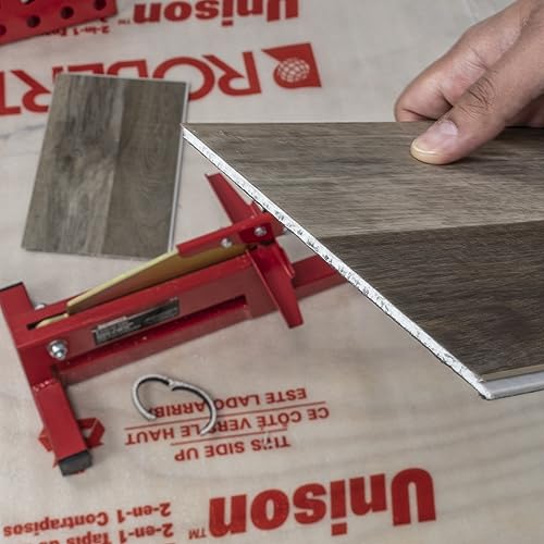ROBERTS 10-35 Laminate and Vinyl Plank Cutter, 8", Red