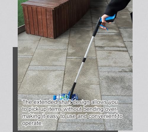 JBNCRYGD Foldable Grabber Reacher Tool for Elderly, Reacher Grabber Pickup Tool, Handy Trash Claw Grabber, Reaching Assist Tool for Trash Pick Up,B