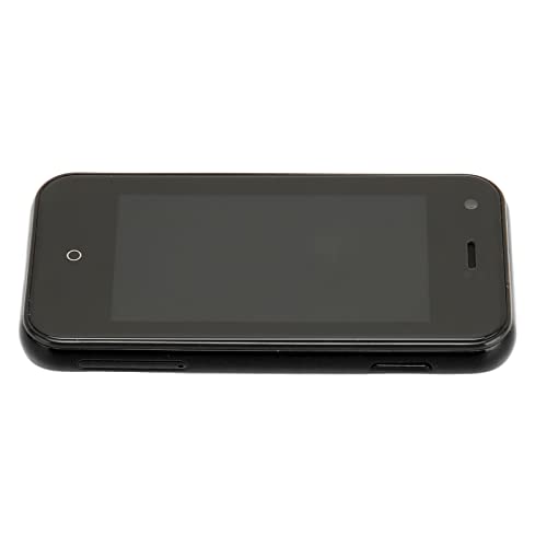 Heayzoki Soyes D18 Mini Smartphone, 3G Mini Mobile Phone, 2.5 Inch WiFi Smartphone, 1GB 8GB Quad Core Phone for Students (Elf Black)