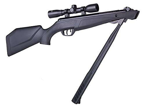Crosman CS2SXS Shockwave .22-Caliber Pellet NP Break Barrel Air Rifle, Black