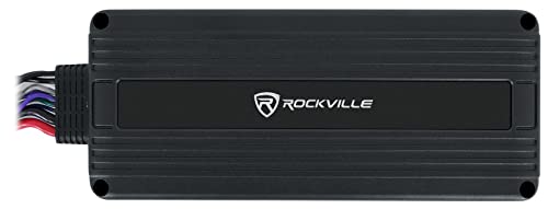 Rockville ATV420 4 Channel UTV/Motorcycle Bluetooth Amplifier IP65 Micro Amp
