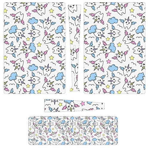 Fantastic Animal Horse Full Protective Skin Cover Design Wrap Decal Sticker Compatible with PS5 Digital Edition Console and Controller