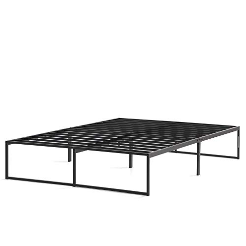 Linenspa 14 Inch Metal Platform California King Bed Frame with Storage Space Under Frame, California King Platform Bed Frame, No Box Spring Needed