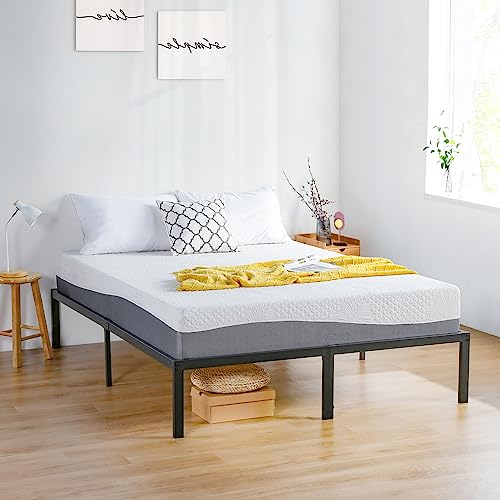 Olee Sleep 10 inch Aquarius Memory Foam Mattress - Queen,Grey