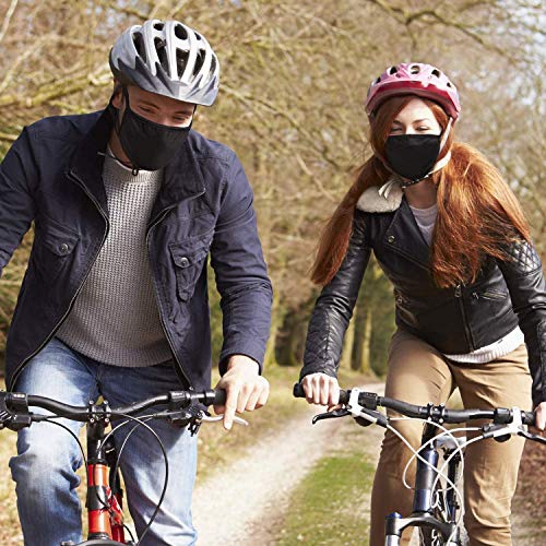 HEROBIKER 3PCS Reusable Cloth Face Mask Comfort Washable Masks - Breathable Comfort, Machine Washable Safety Mask, Cloth Masks Face Shield Mouth Protection Banada Balaclava