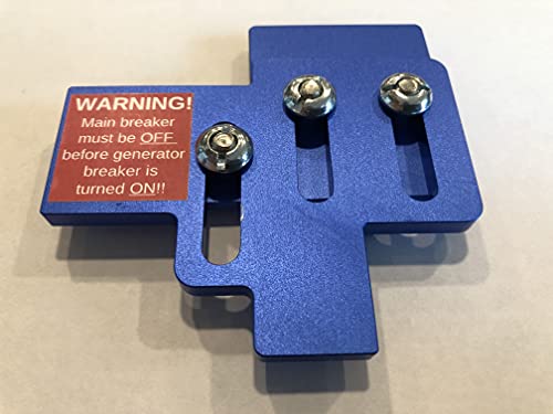 GenSafety SM200 Siemens & Murray 150A and 200A Generator Interlock Kit - Anodized