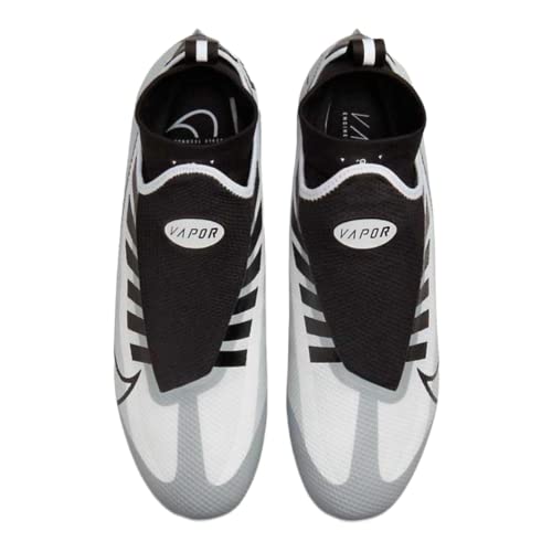 Nike Mens Vapor Edge Pro 360 Football Cleat, White Black Pure Platinum Sz 11