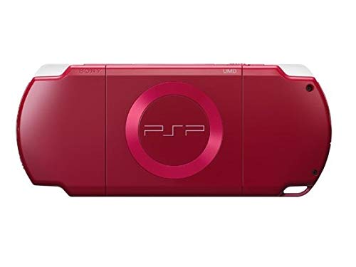 Sony Playstation Portable (PSP) 2000 Series Handheld Gaming Console System (Renewed) (Red)