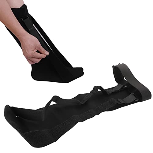Sock Splints for Plantar Fasciitis, Night Splint Sock Pain Relieving Dual Strap Design Dorsiflexion Night Splint Compression Socks L