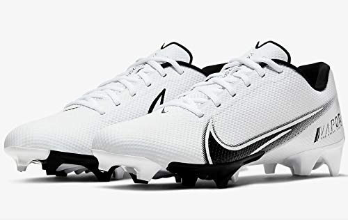 Nike Vapor Edge Speed 360 Mens Football Cleat Cd0082-100 Size 8 White/Black